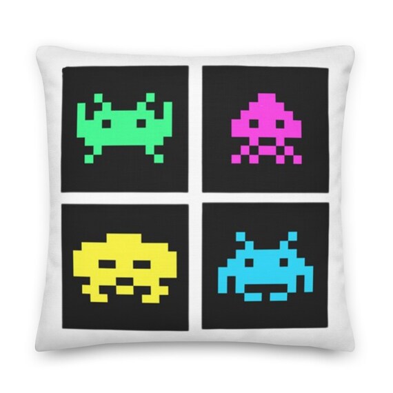 Space Invaders Pillow
