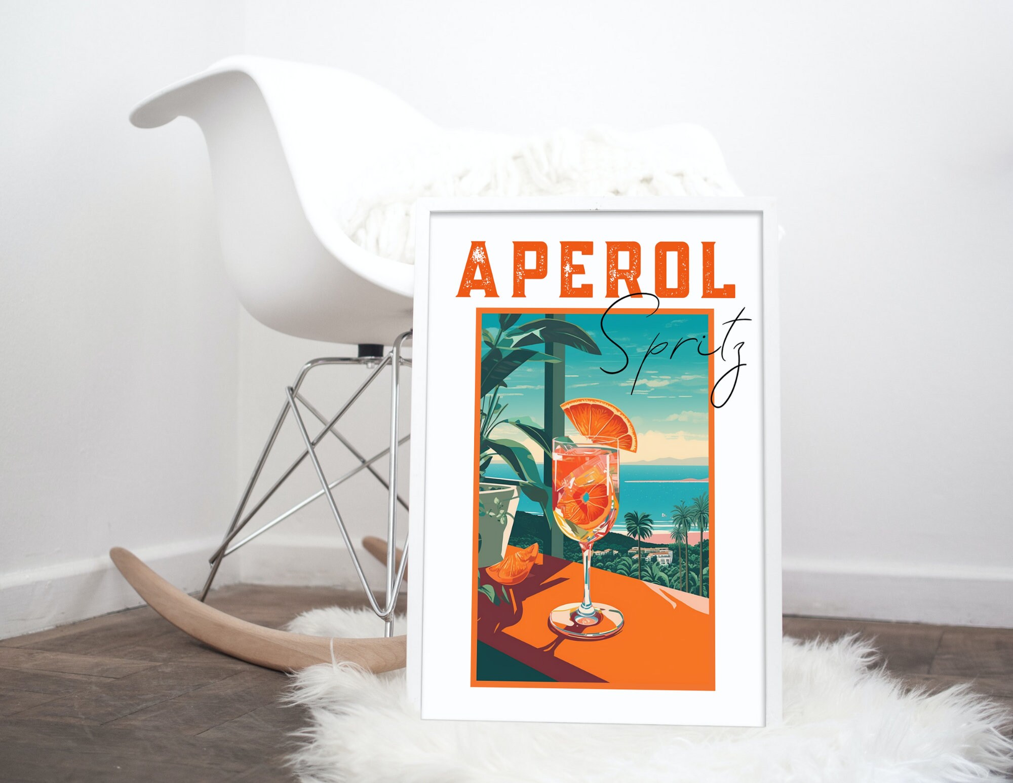 Aperol Poster Retro Poster Kitchen Decoration Aperol Spritz Wall Poster ...