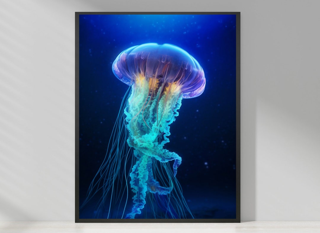 Jellyfish HD Poster Jellyfish Electric Jellyfish Underwaterworld Poster ...