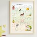 Printable Farm Animal Reward Chart, Farm Animal Sticker Chart, Kids ...