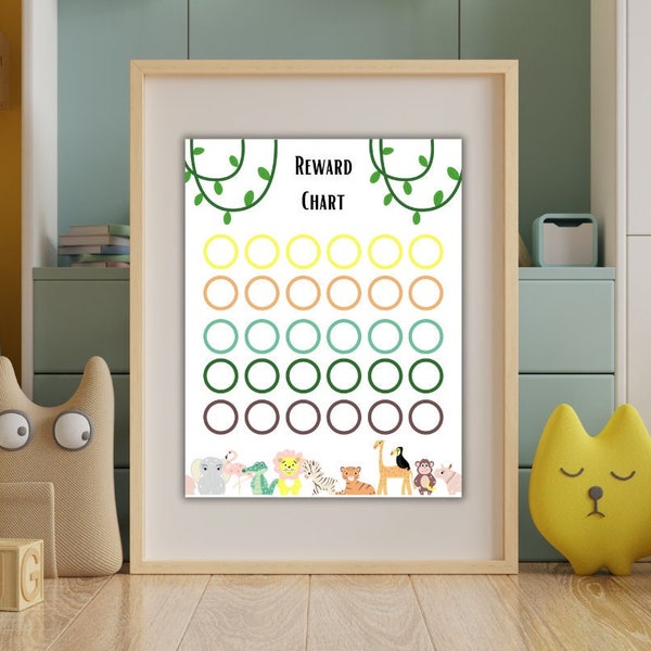 Printable Zoo Chart - Etsy