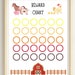 Printable Farm Animal Reward Chart, Farm Animal Sticker Chart, Kids ...