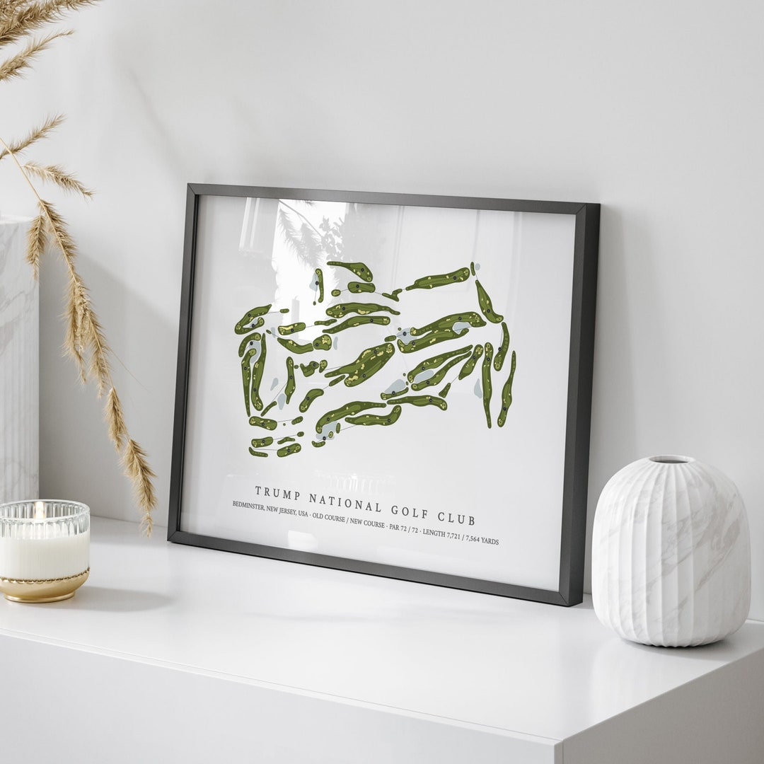 Trump National Golf Club - Bedminster, New Jersey - Golf Course Map ...