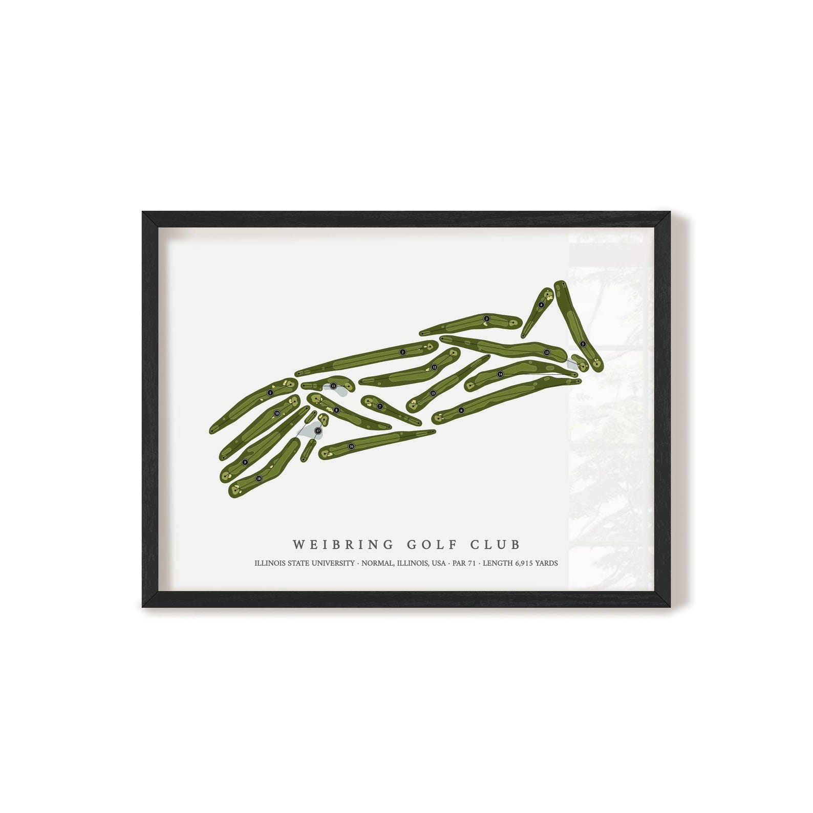 Weibring Golf Club at Illinois State University, Illinois - Golf Course ...