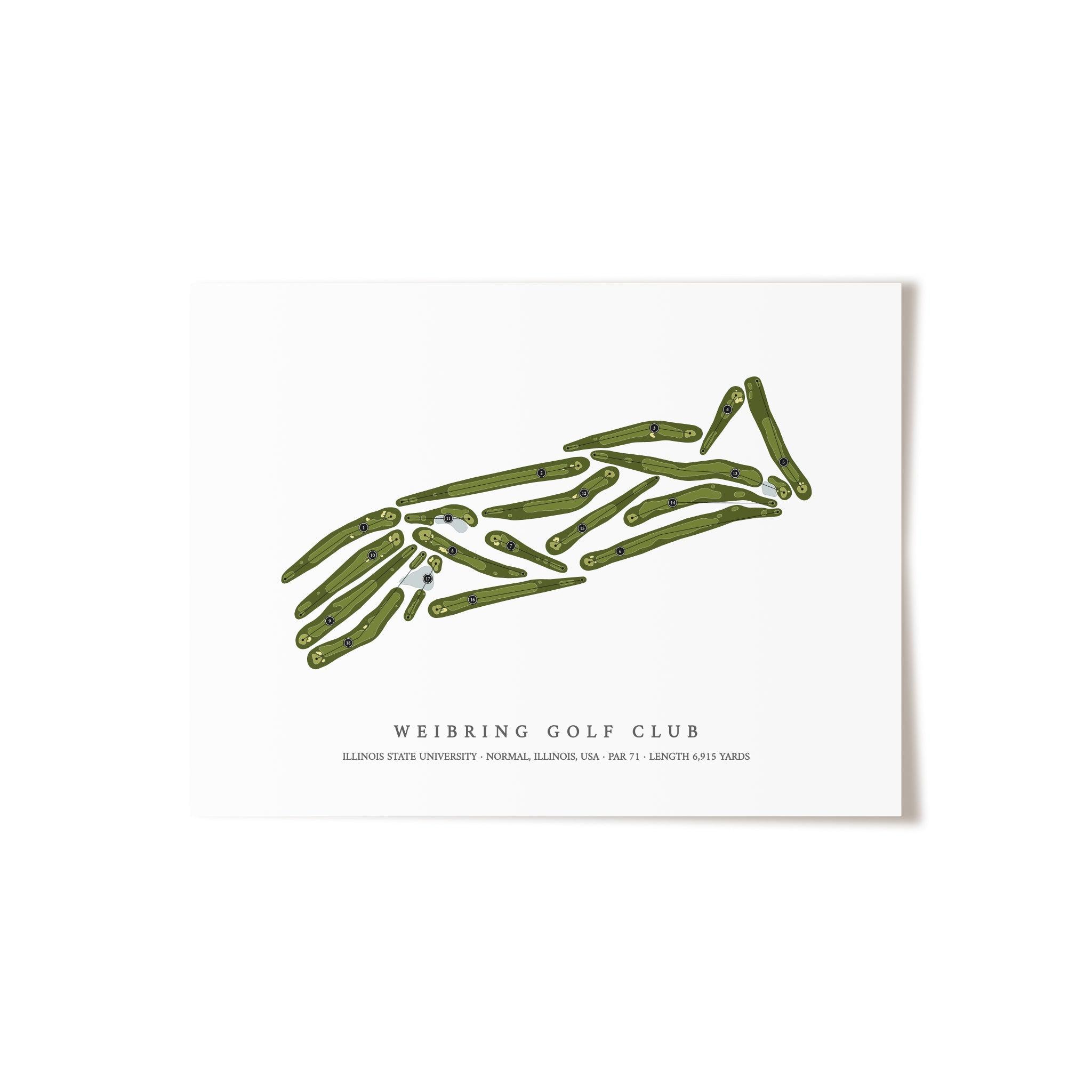 Weibring Golf Club at Illinois State University, Illinois - Golf Course ...