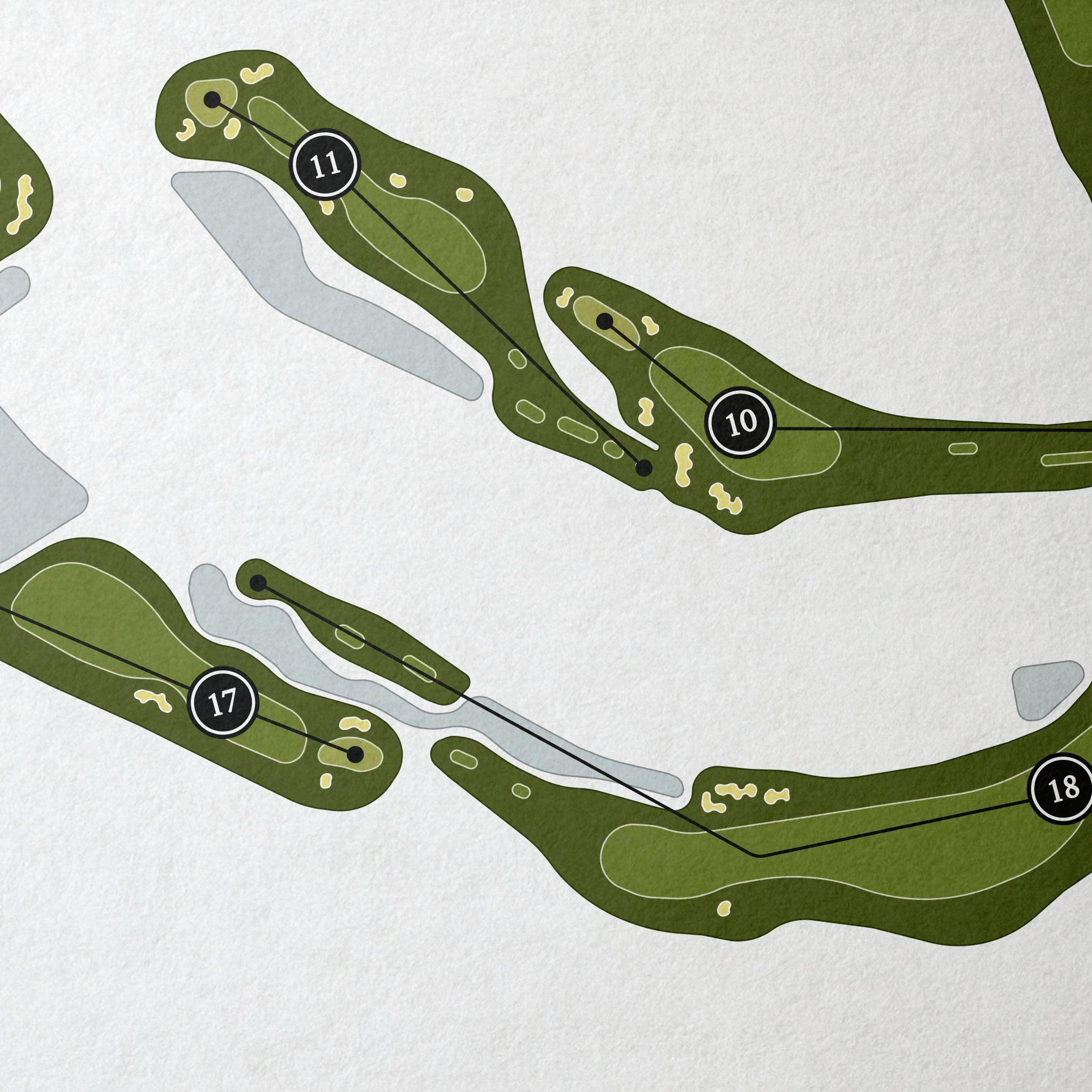 Wellen Park Golf & Country Club, Florida - Golf Course Map | Golf Gift ...