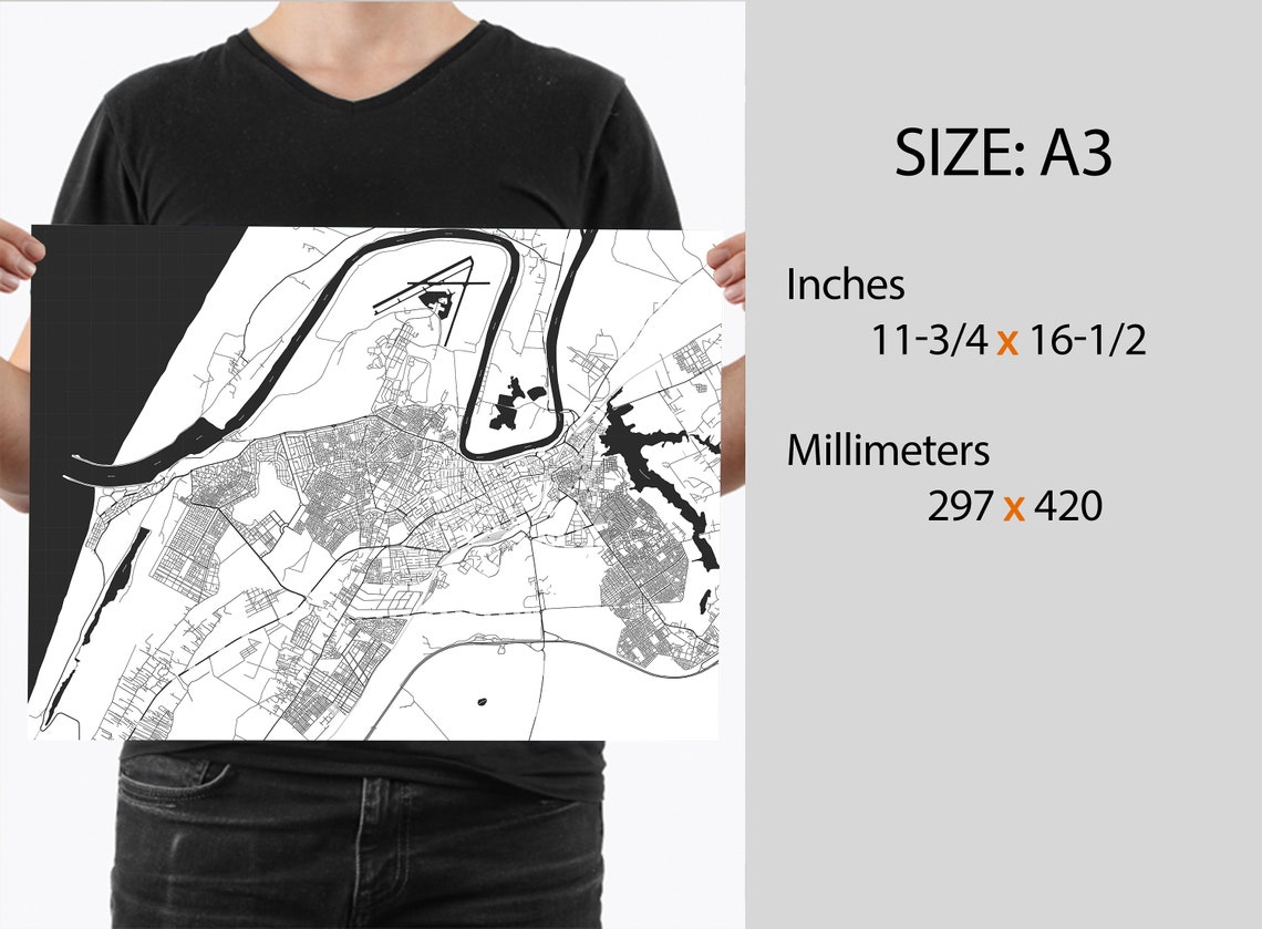 Kenitra Map, Kenitra Print, Kenitra City Map, Kenitra Poster, Morocco ...