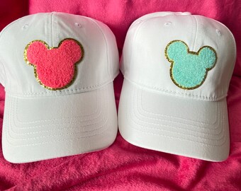 Mouse Baseball Hat, Mouse Hat, Cute Baseball Cap, Embroidered Hat - Etsy