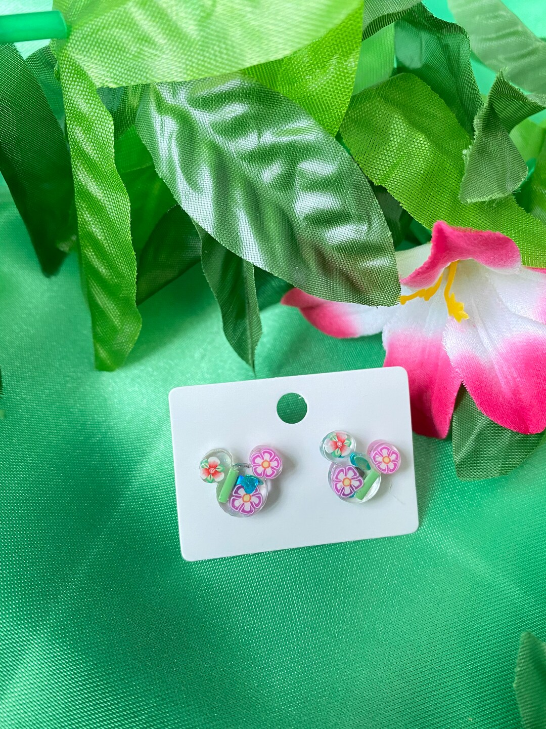 Polynesian Mouse Head Stud Earrings - Etsy