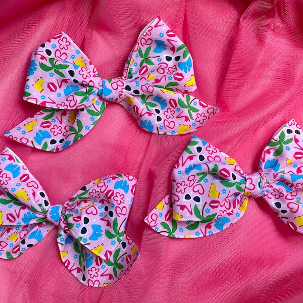 Barbie Hair Bow - Etsy