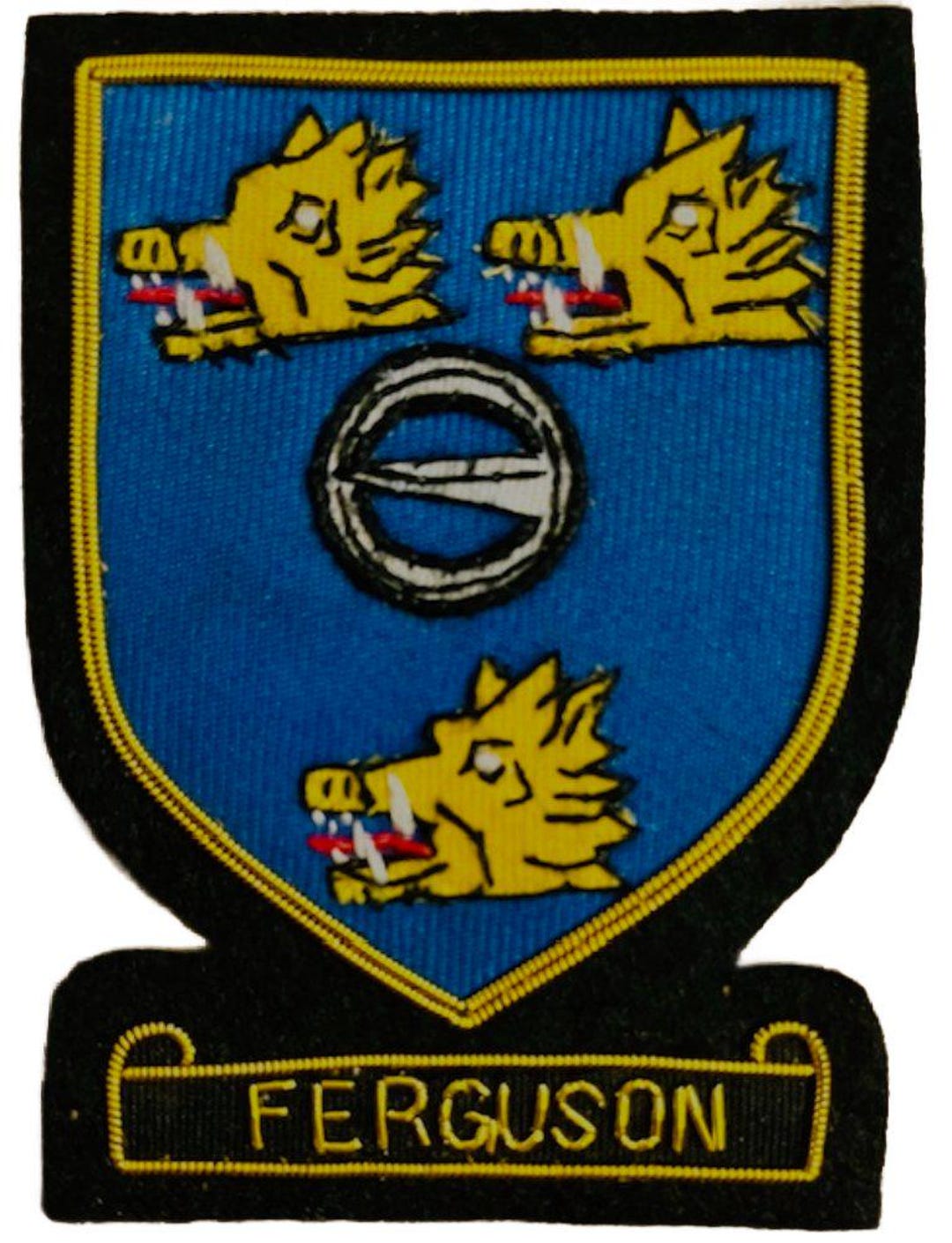 New Hand Embroidered Scottish Clan "ferguson" Name Badge - Collectors ...