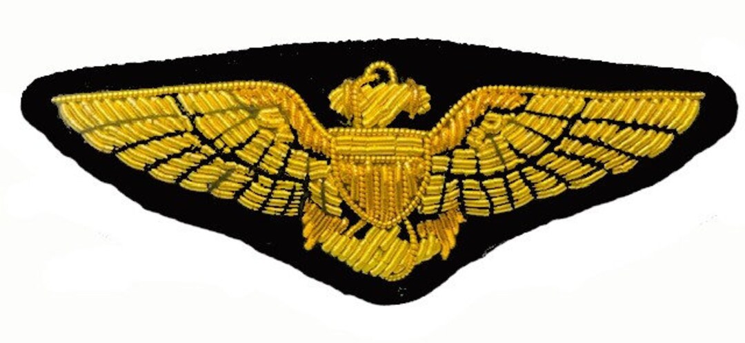 US Navy Air Corp Pilot Gold Bullion Chest With 3 - Etsy
