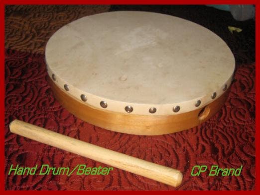 Three Wooden Hand Drums With Beaters, Buy Set or Any Single Size ...