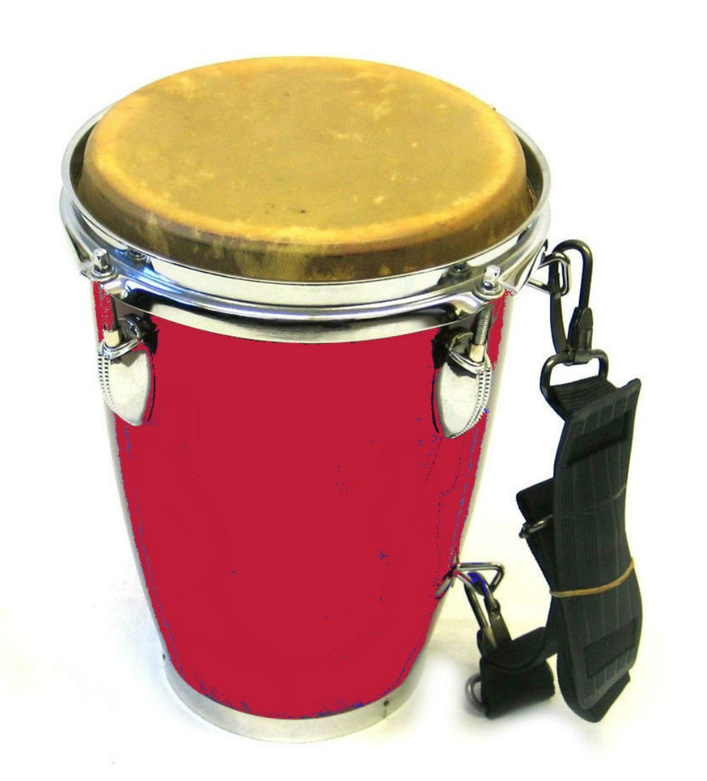 Conga Drum Mini New African Drum Tunable With Key & Shoulder Strap 1st ...