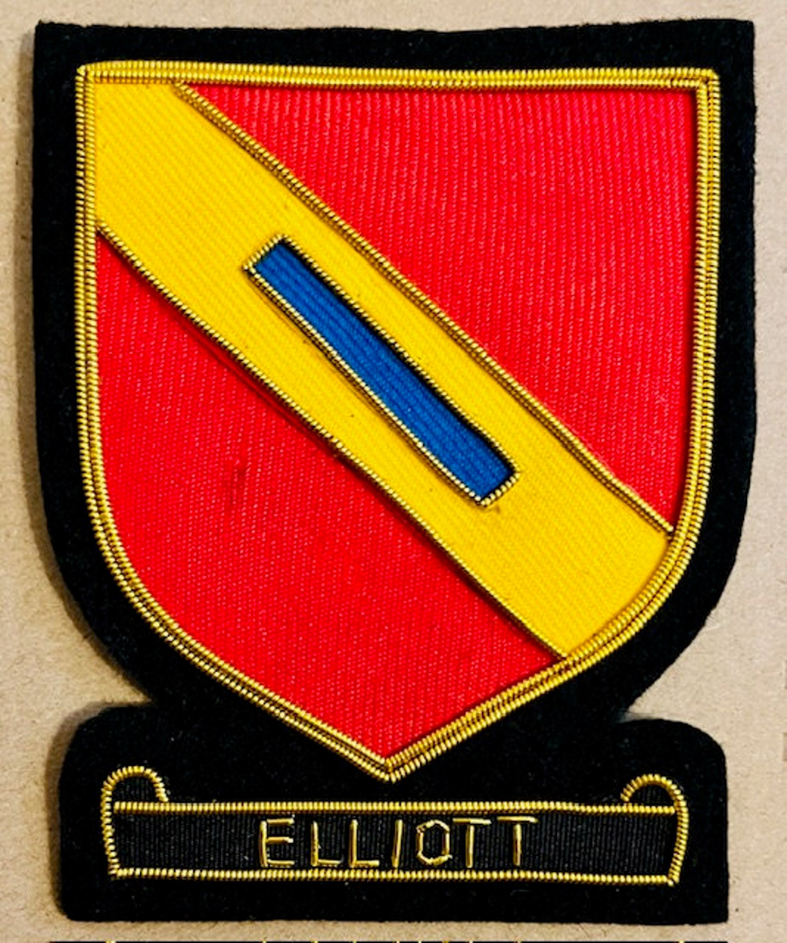 Scottish Clans Names, Family Name Badges, New Hand Embroidered Gold ...