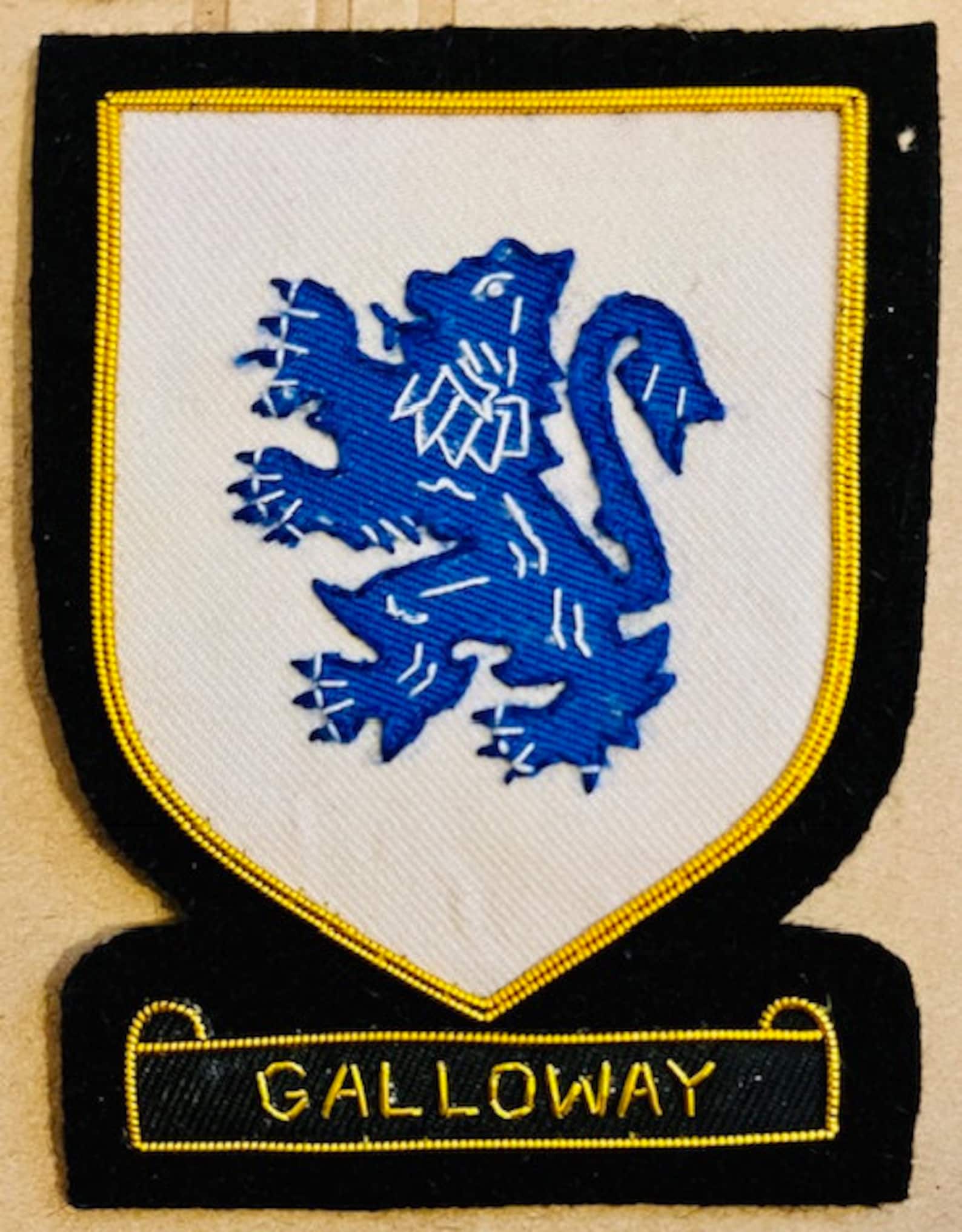 Scottish Clans Names, Family Name Badges, New Hand Embroidered Gold ...