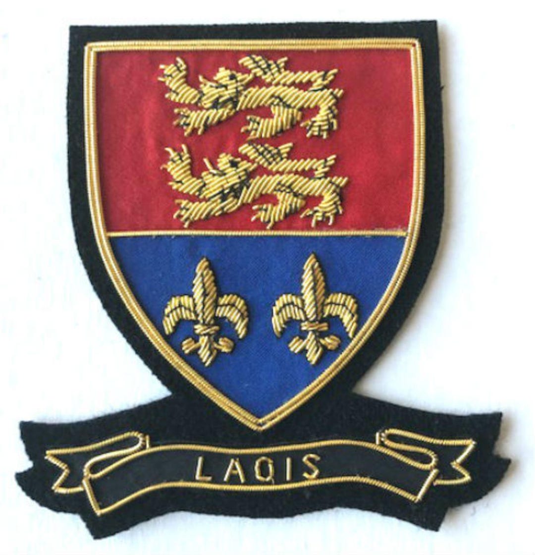New Hand Embroidered Irish - Ireland County "laois Badge - Collectors ...