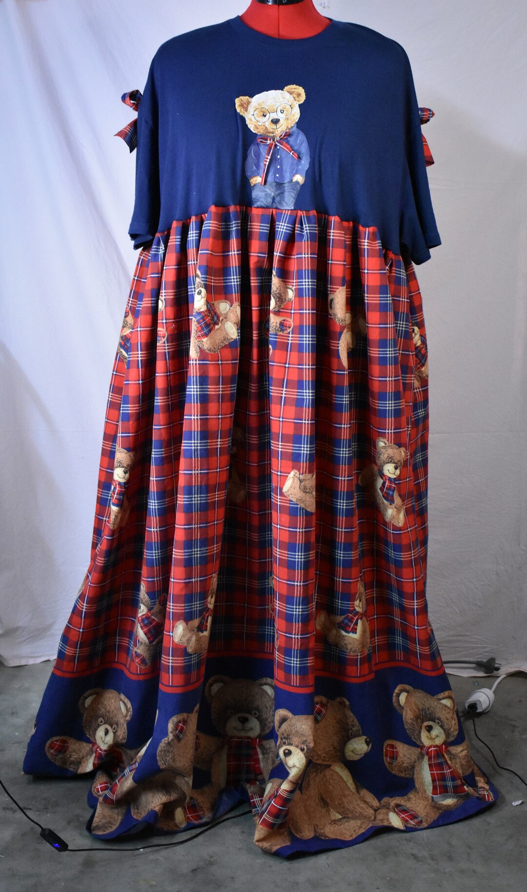 Teddy-bear Tshirt Gown - Etsy