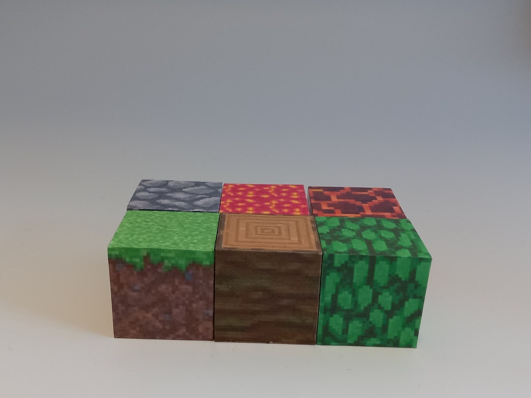 Handmade Wooden Popular Mining Game S 8 Bit Prop Block/play Block ...