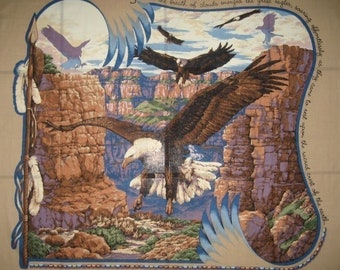 Soaring Wings Eagle Panel David Textiles Foust Exclusive Prints ...