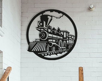 Metal Train Station Sign - Etsy