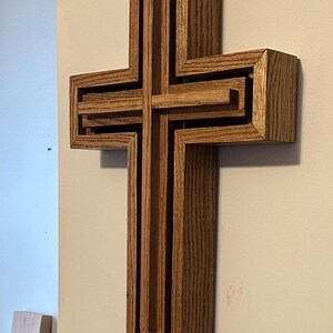 Handmade Battery-operated Lighted Cross With Remote Control Made From ...