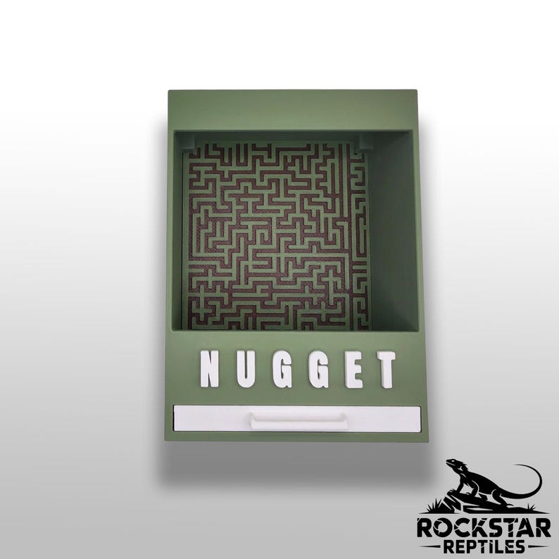 Reptile Bug Feeder Box | Insect Feeder With Calcium Drawer ...