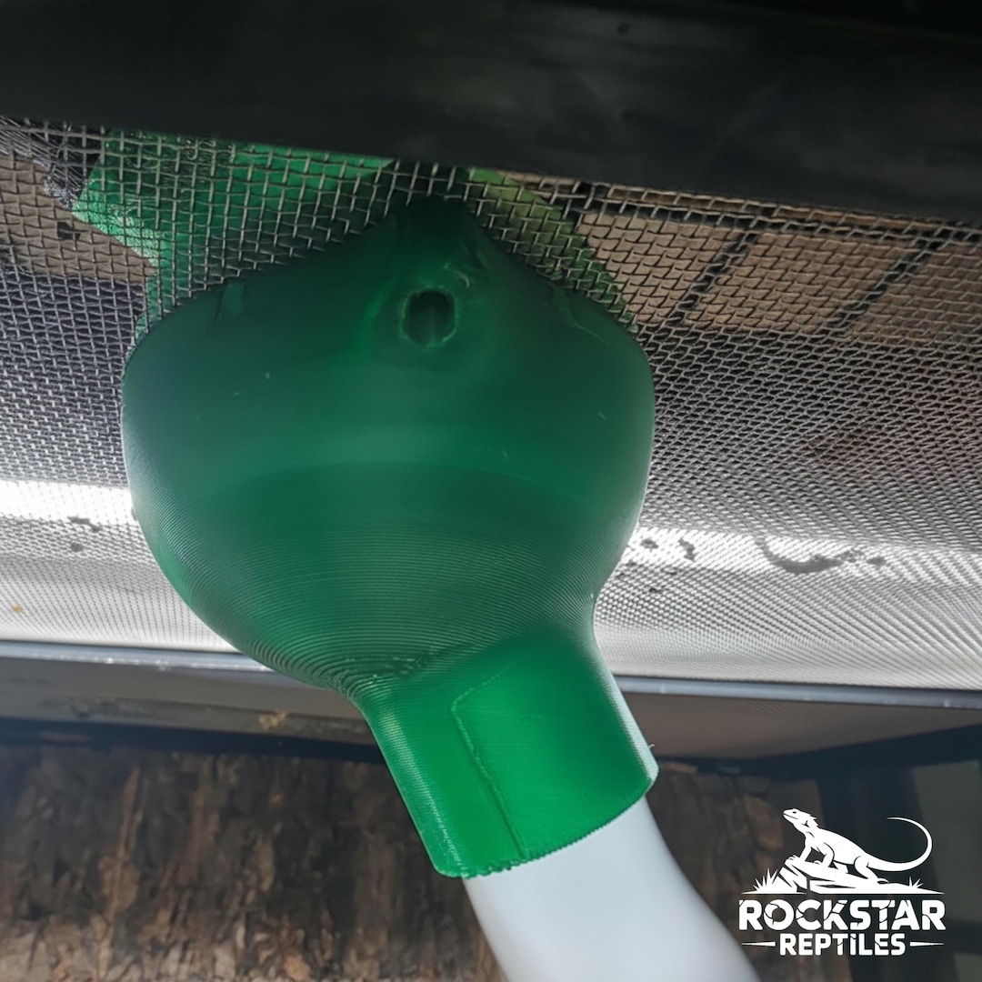 Terrarium Fogger Mesh Adapter | Magnetic Mesh Mount | Modular 3 Hose ...