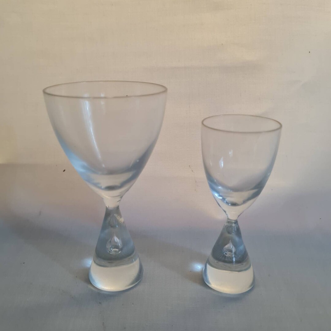 Original Holmegaard Princess Tear Drop Control Bubble Stem - Etsy