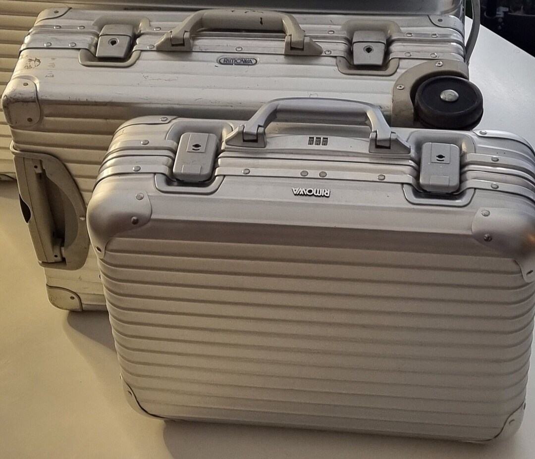 Small and Medium Rimowa | Suitcase Trolley Flightcase | Aluminum ...