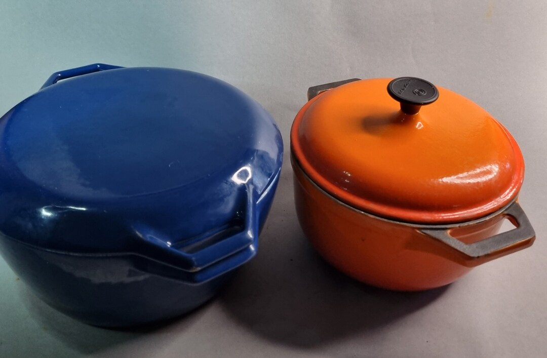 Enamelware | Pots | Roasting Pans | Le Creuset | Copco | Vintage - Etsy