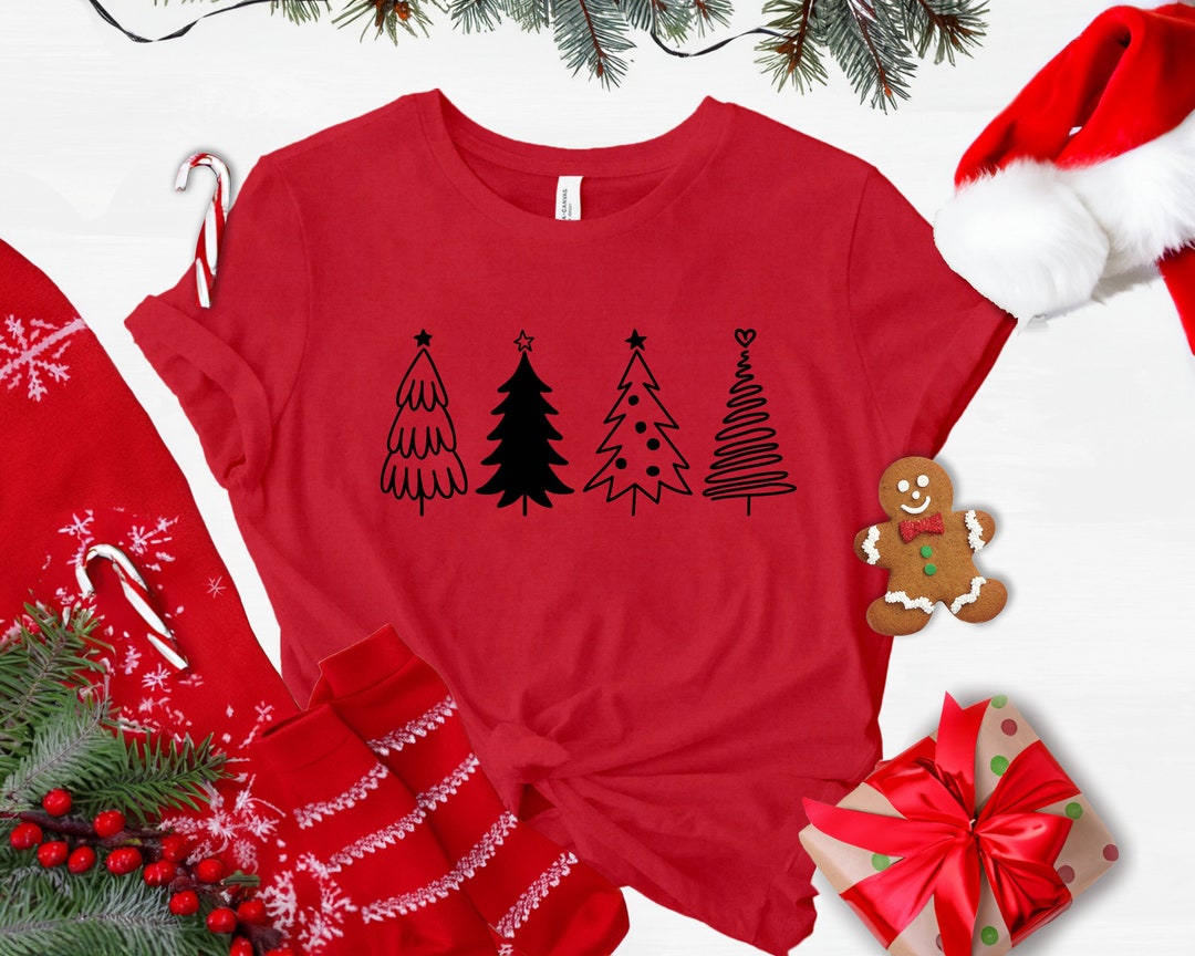Christmas Tree Shirts Plaid Christmas Tree Shirt Christmas - Etsy