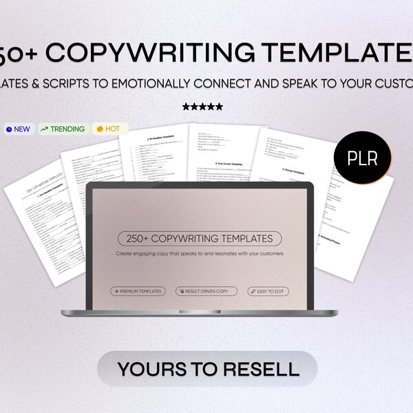 Canva Digital Product Website - Etsy