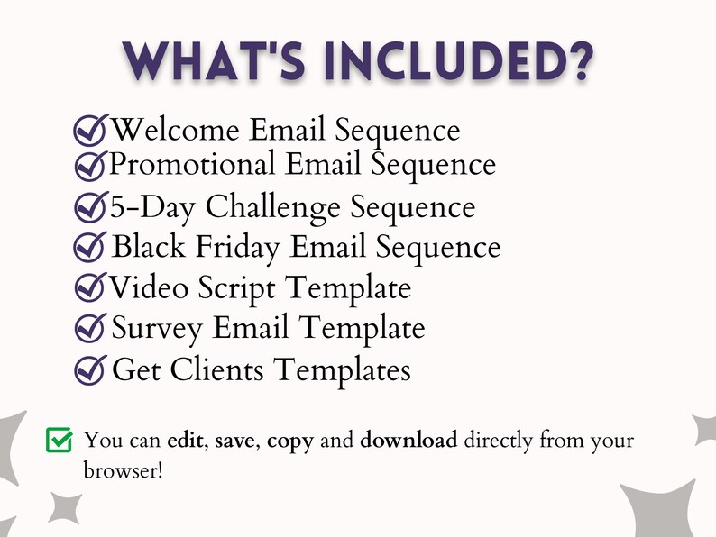 Email Templates Email Marketing Sequence Copywriting - Etsy Email Templates Email Marketing Sequence Copywriting - Etsy