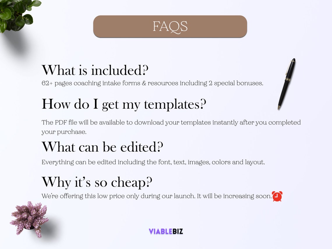 Life Coach Intake Forms, Coaching Templates, Coaching Worksheets, Coach ...