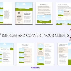 Virtual Assistant Proposal, Client Welcome Pack, Business Proposal ...