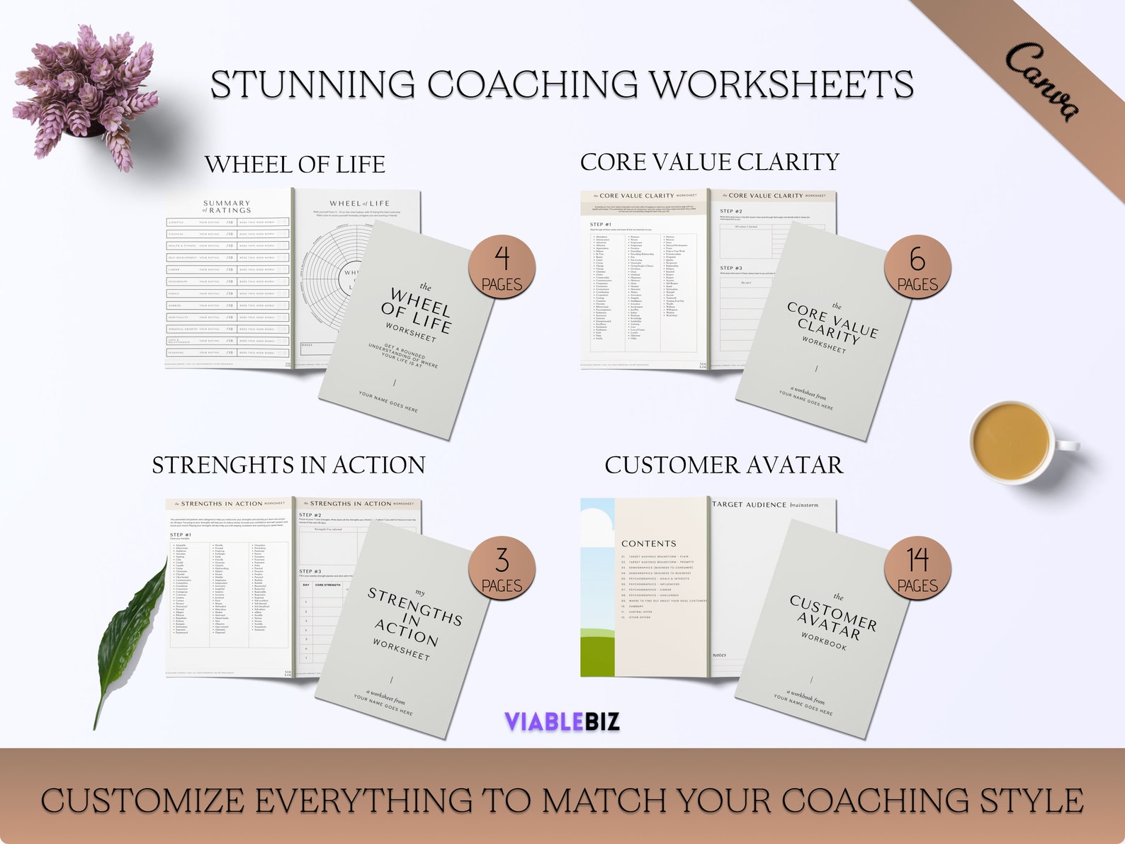 Life Coach Intake Forms, Coaching Templates, Coaching Worksheets, Coach ...
