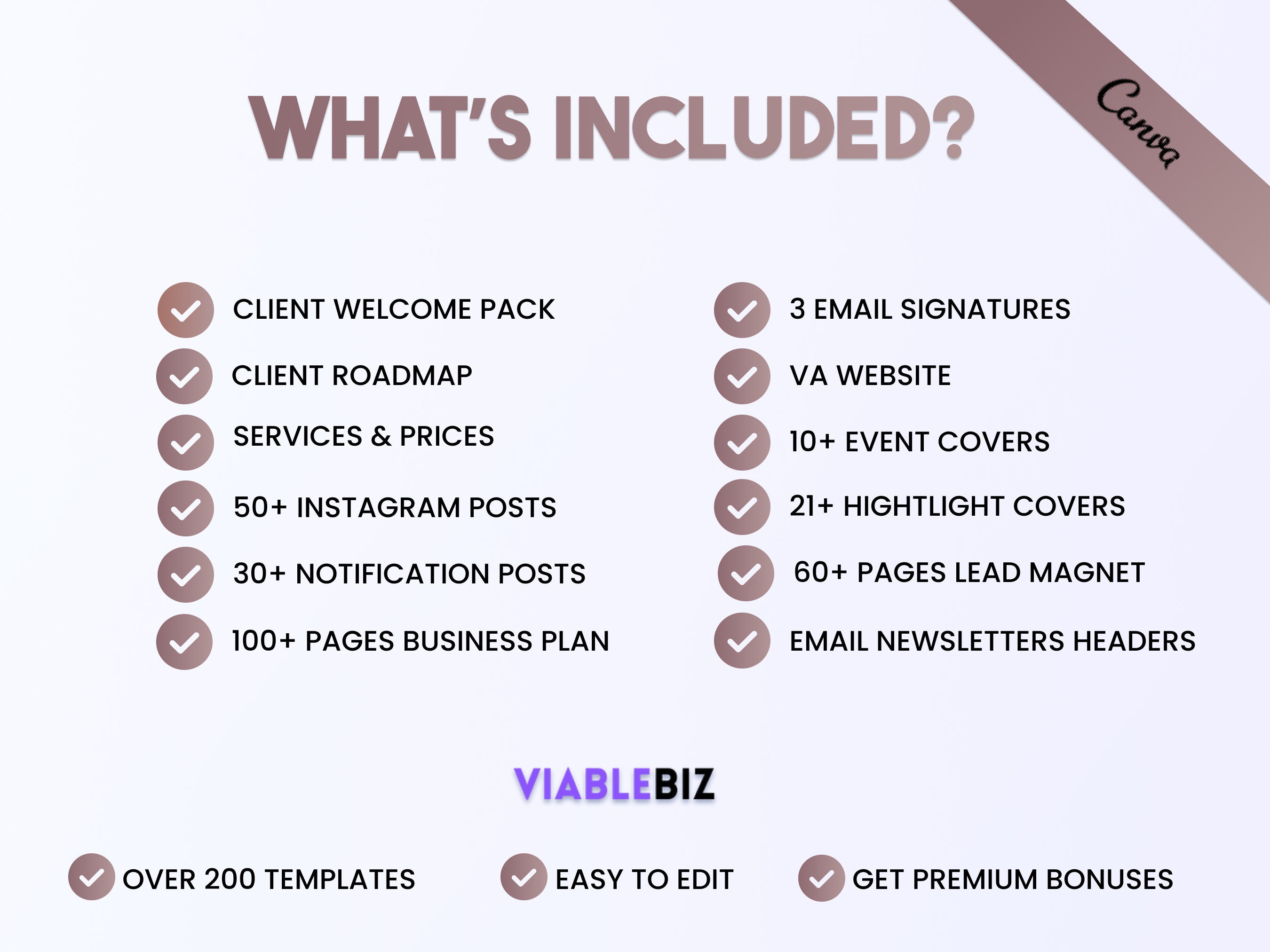 Virtual Assistant Bundle, Virtual Assistant Proposal, Client Welcome ...