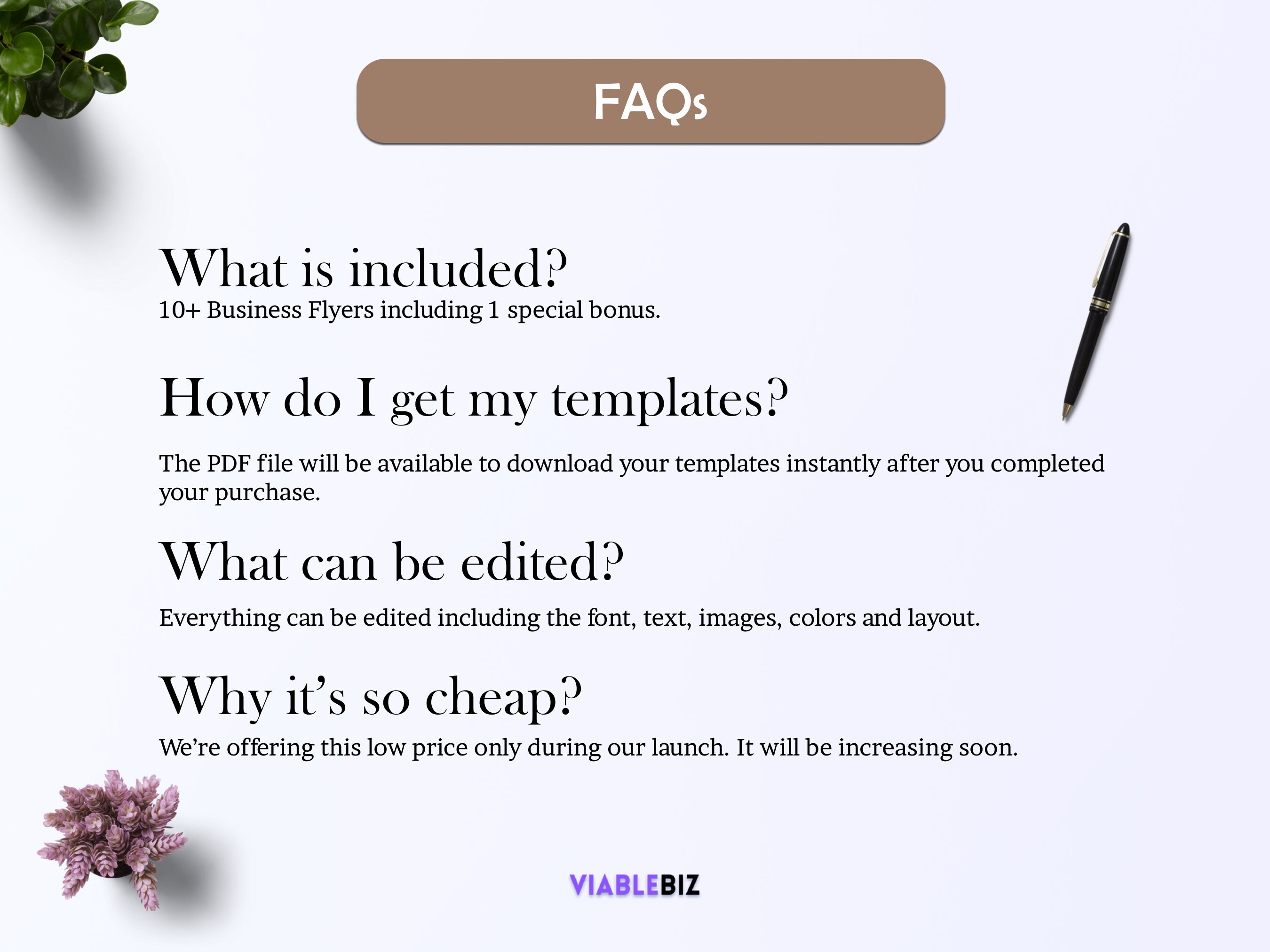 Business Flyer, Marketing Flyer Template, Canva Flyer, Small Business ...