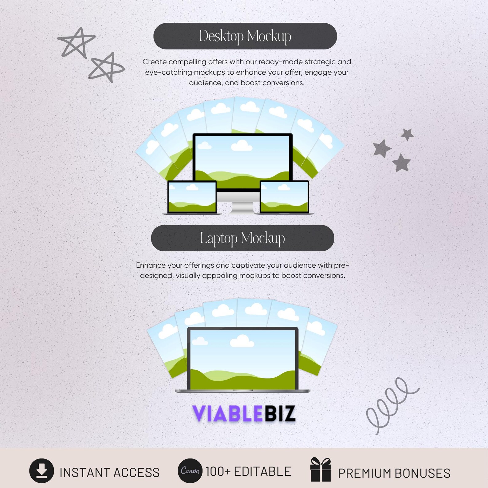 Instagram Mockup Templates, Mockup Templates, Social Media Mockups ...