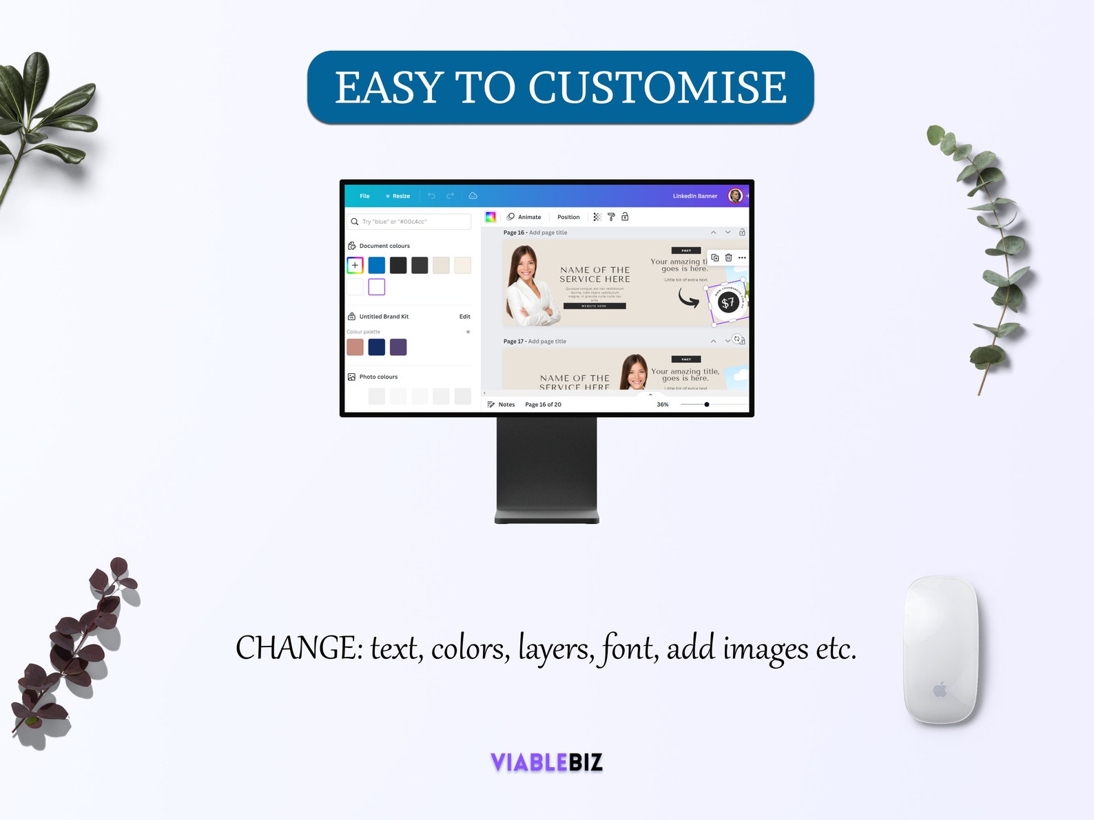 20 Linkedin Banners, Linkedin Cover Templates, Linkedin Banner Mockup ...