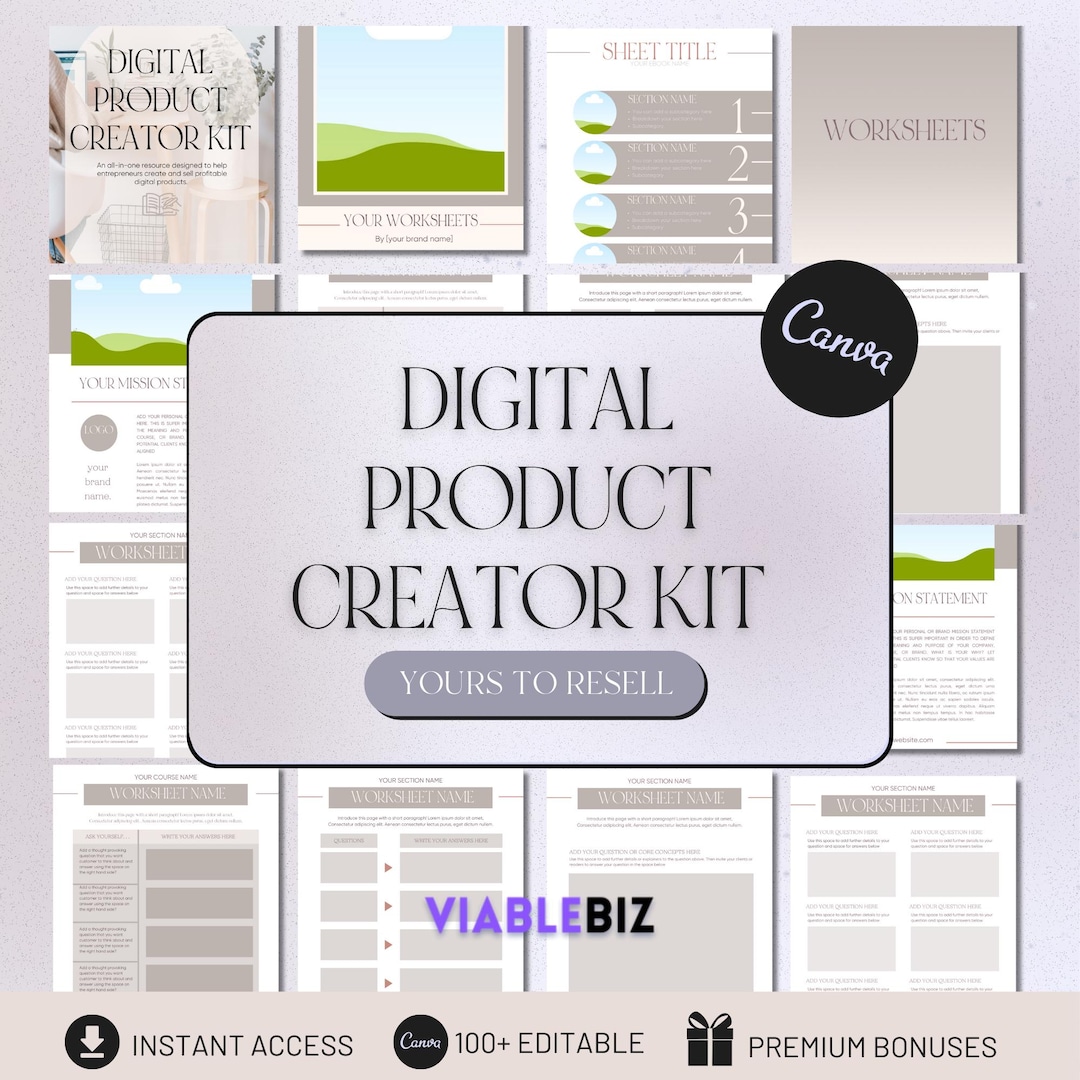 Digital Product Kit, PLR Digital Product Best Seller, Digital Product ...