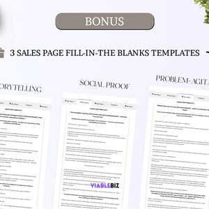 Course Sales Page Template, Canva Sales Page Template, Course Creator ...