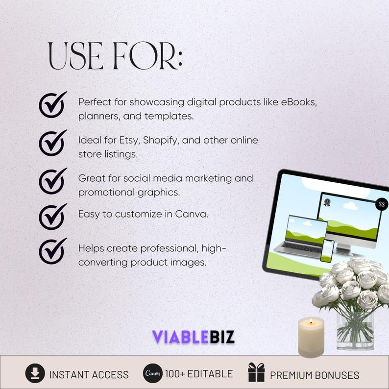 20+ Product Mockup Templates: Canva Mockups With PLR/MRR (digital ...
