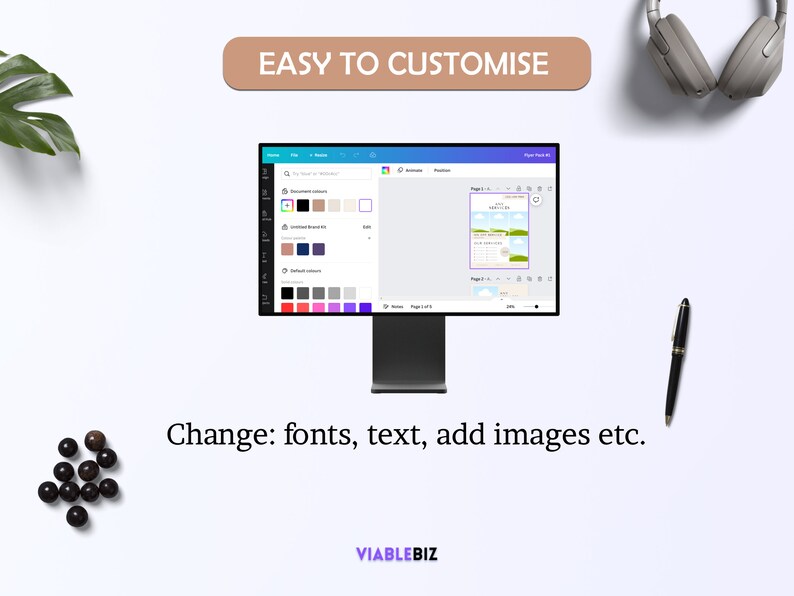 Business Flyer, Marketing Flyer Template, Canva Flyer, Small Business ...