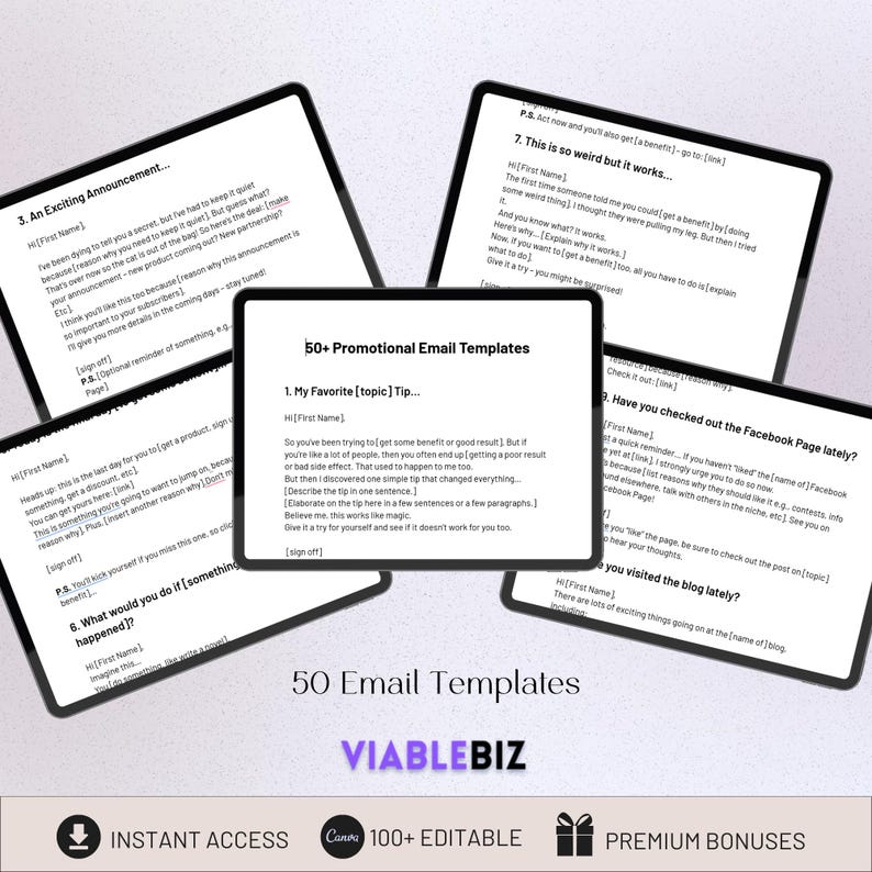 50 Email Marketing Templates, Email Scripts, Welcome Email Sequence ...