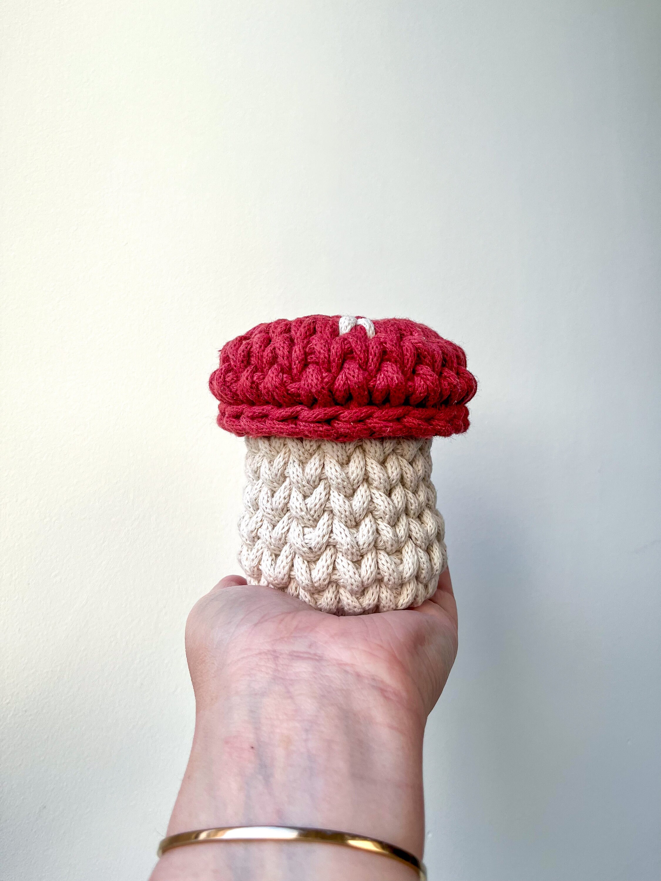 Toadstool Basket - Etsy UK