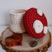 Toadstool Basket - Etsy UK