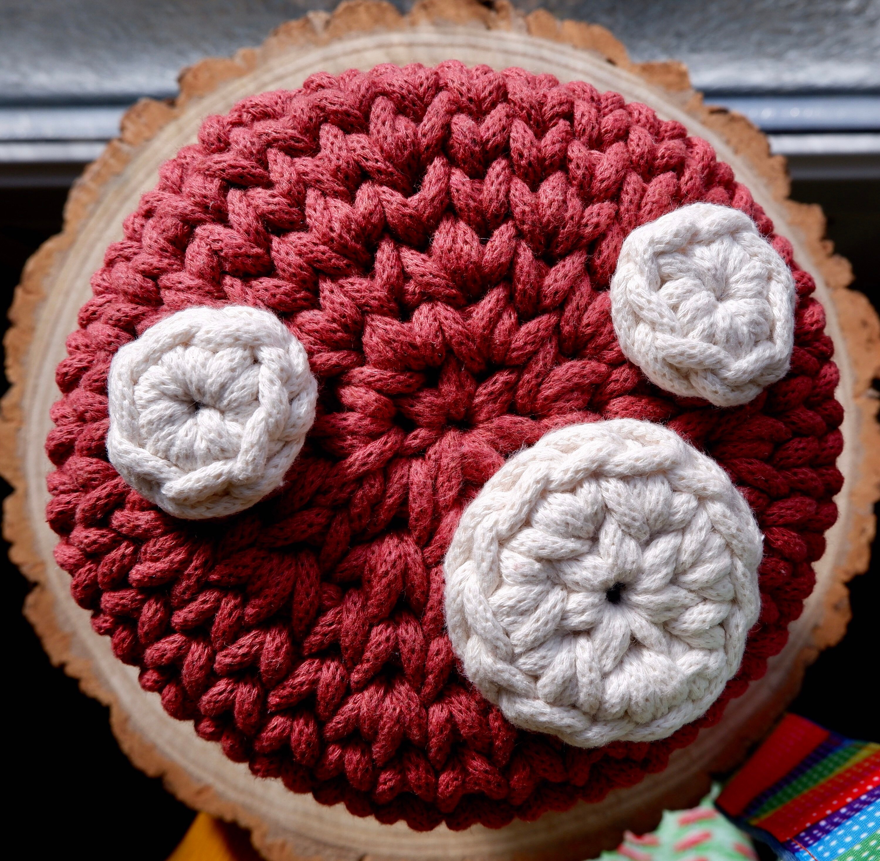 Toadstool Basket - Etsy UK