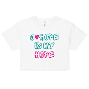 J Hope is My Hope Crop Top, BTS Bangtan Boys Crop Top, Kpop Crop Top ...